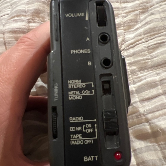 Vintage | Other | Vintage Walkman Jvc Cxf0 Stereo Radio Cassette Player ...